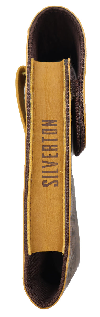 Silverton All Leather Lizard Print Cell Holster (Honey) – Caballero ...